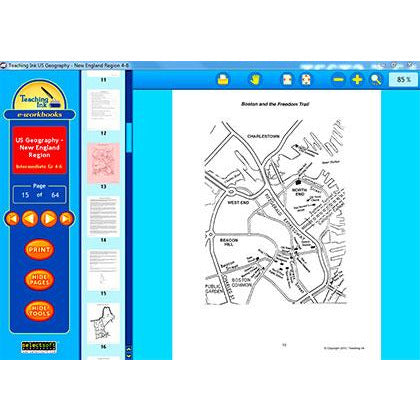 US Geography - New England Region (Grade 4-6) – Selectsoft