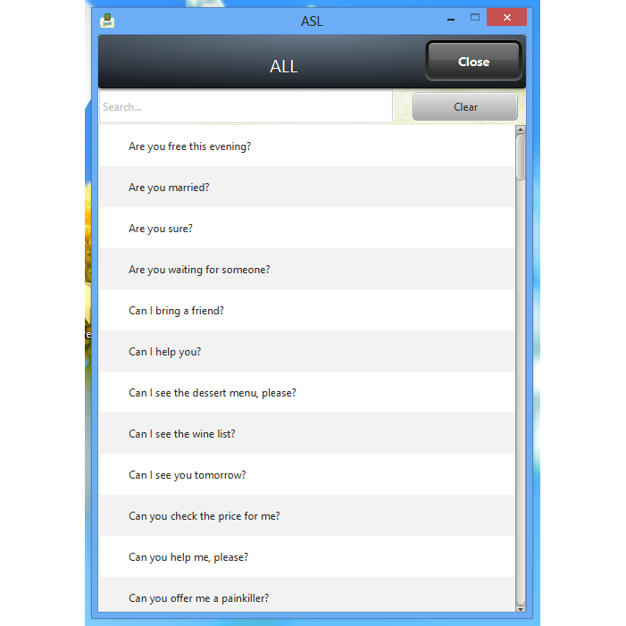 ASL Expressions – Selectsoft